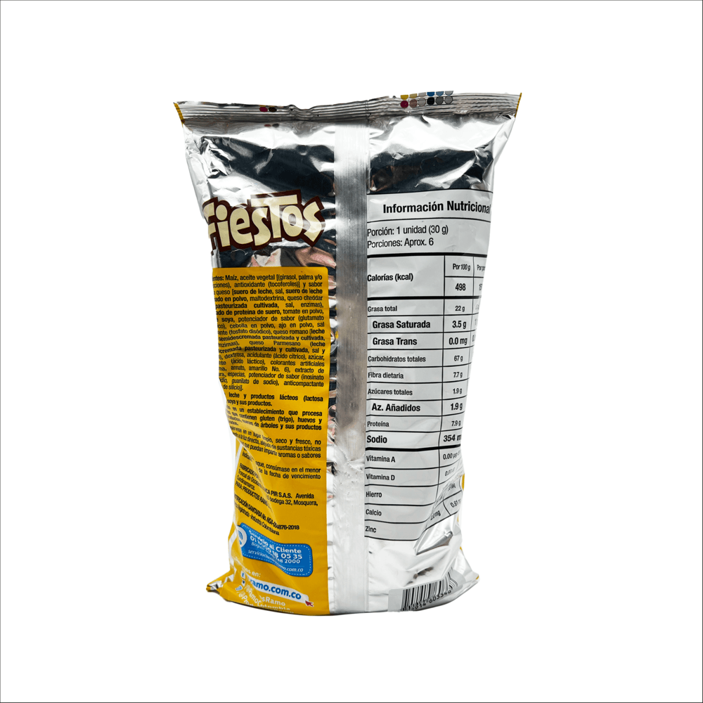 Fiestos Ramo Nachos Queso X 190 g - PideColanta